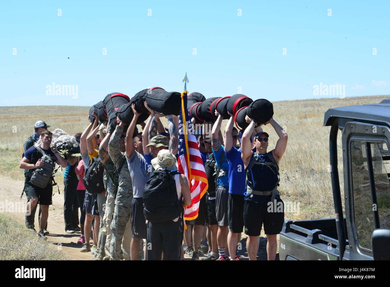 SCHRIEVER AIR FORCE BASE, Colo.-- Team Schriever members participate in ...
