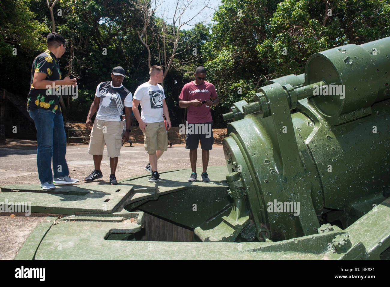 U.S. Marines with the 4th Marine Regiment, based out of Okinawa, Japan ...