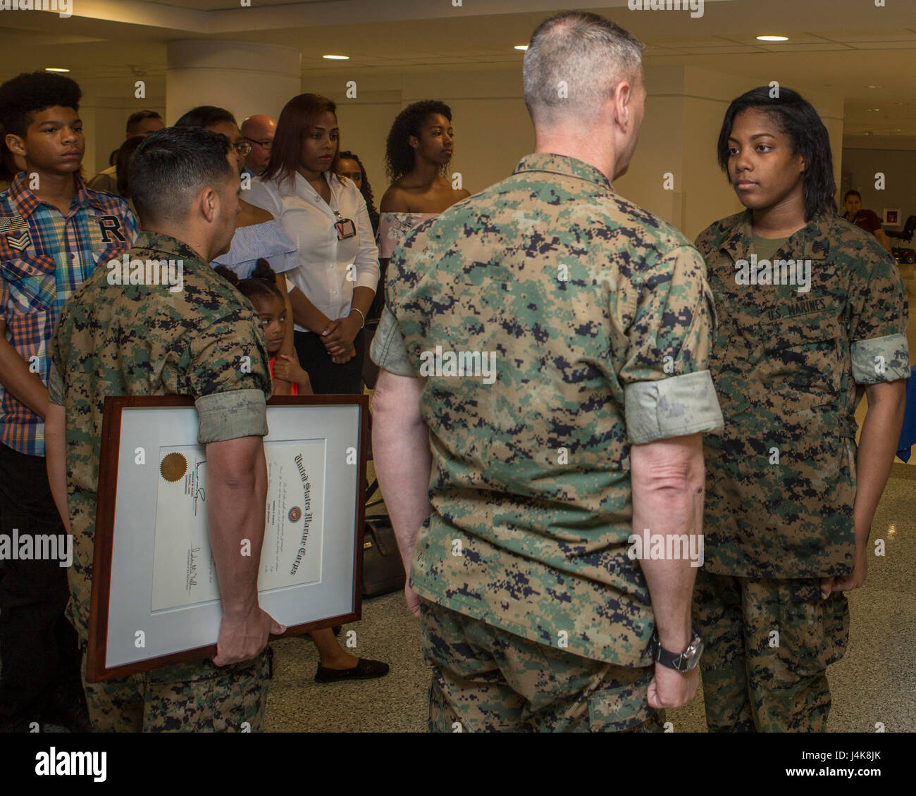 Usmc promotion hi-res stock photography and images - Alamy