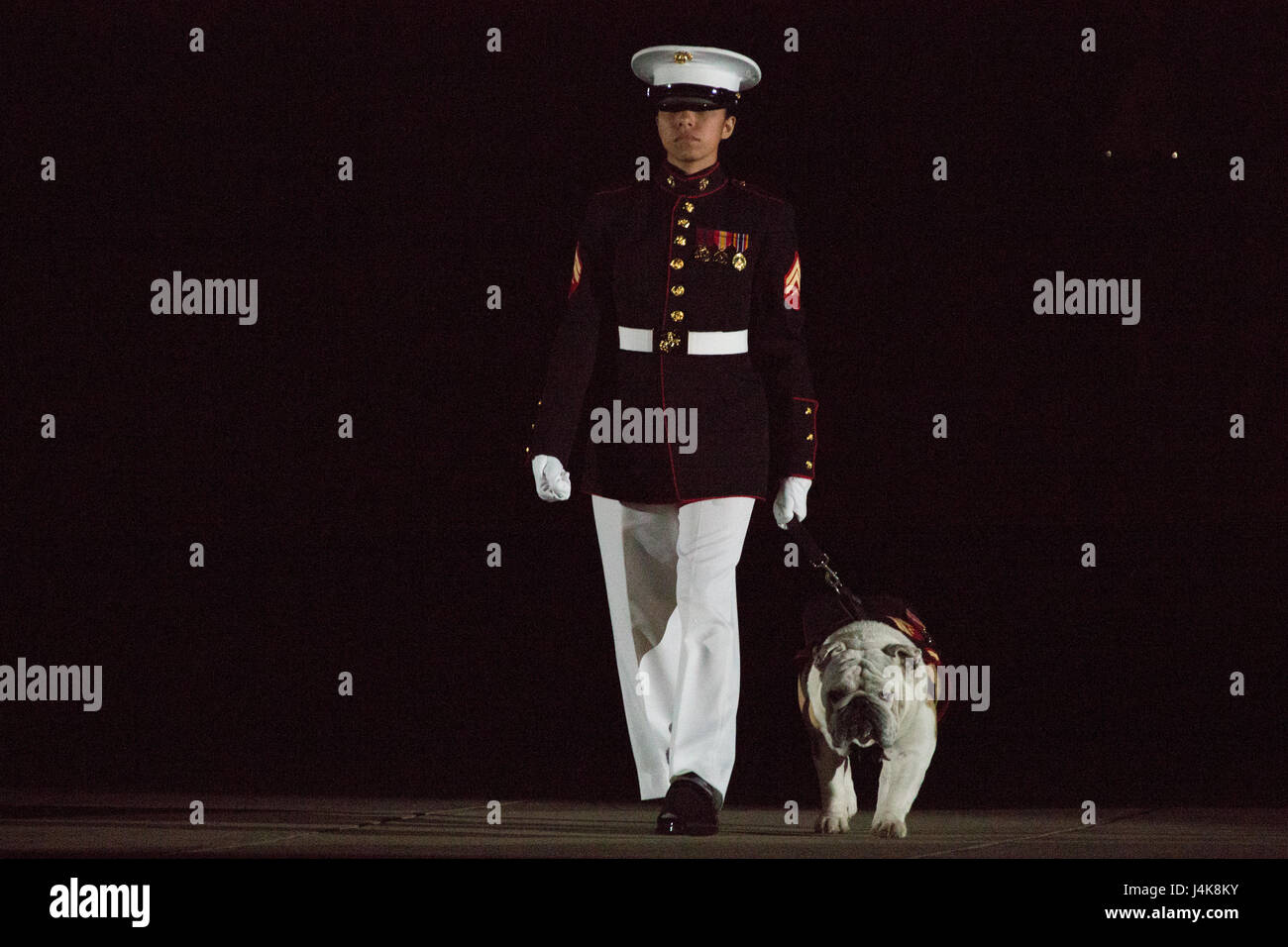 U.S. Marine Corps Cpl. Adriana Rosas, admin clerk, Marine Barracks ...