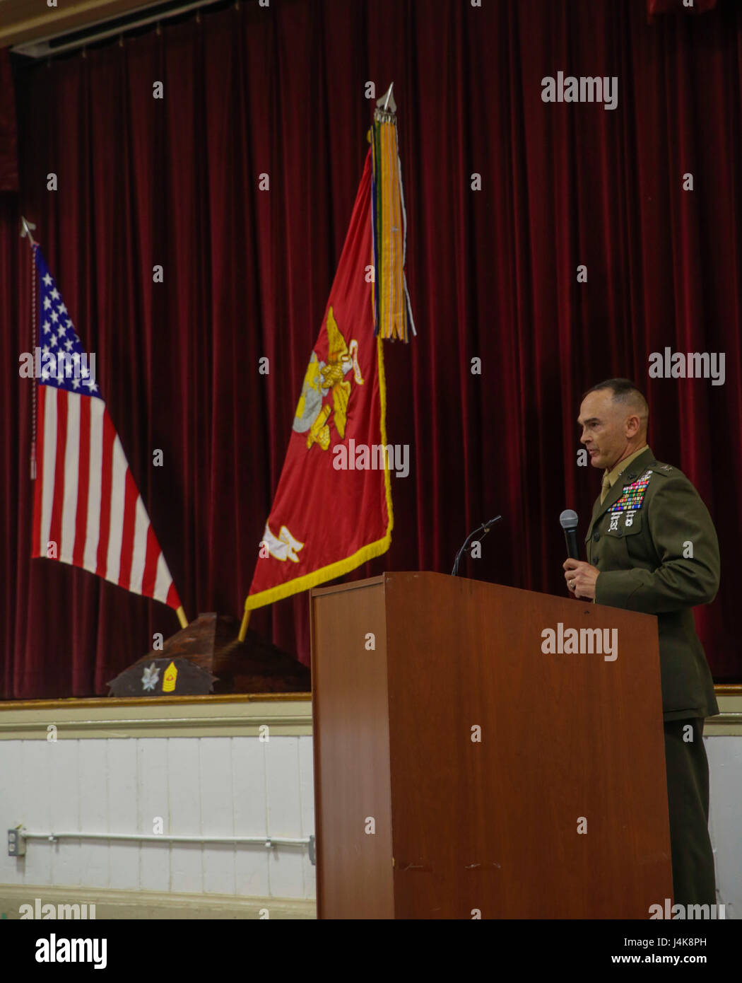 Maj. Gen. John K. Love Commanding General of 2nd Marine Division, made ...