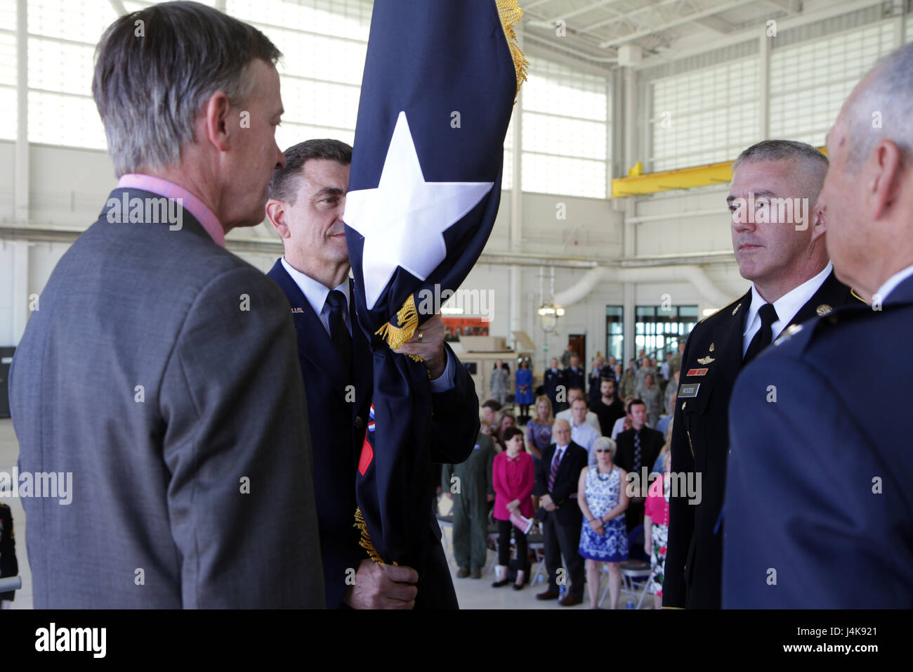 Gov. John Hickenlooper presided over the change of command ceremony ...