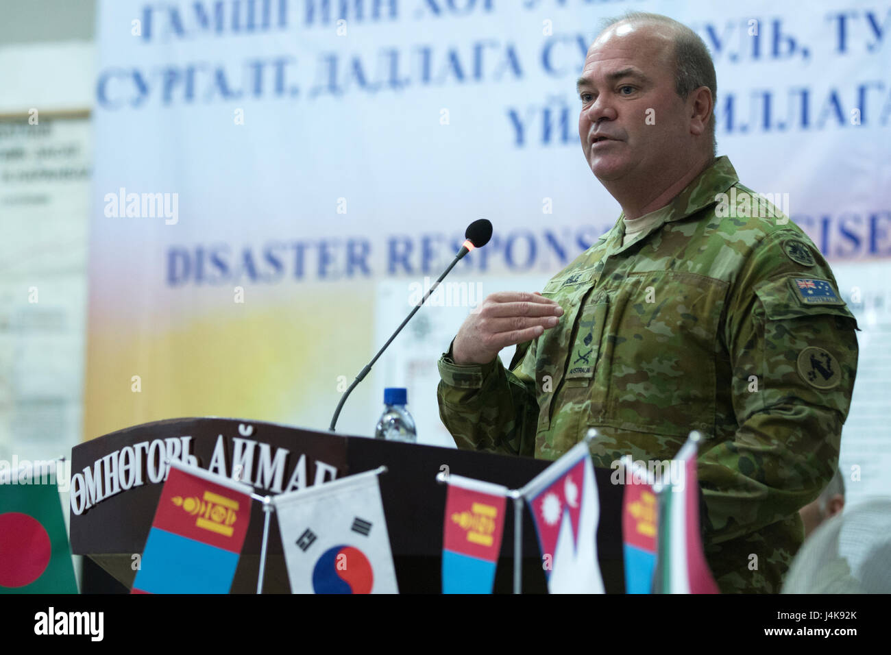 Australian Army Maj. Gen. Roger Noble, U.S. Army Pacific deputy ...