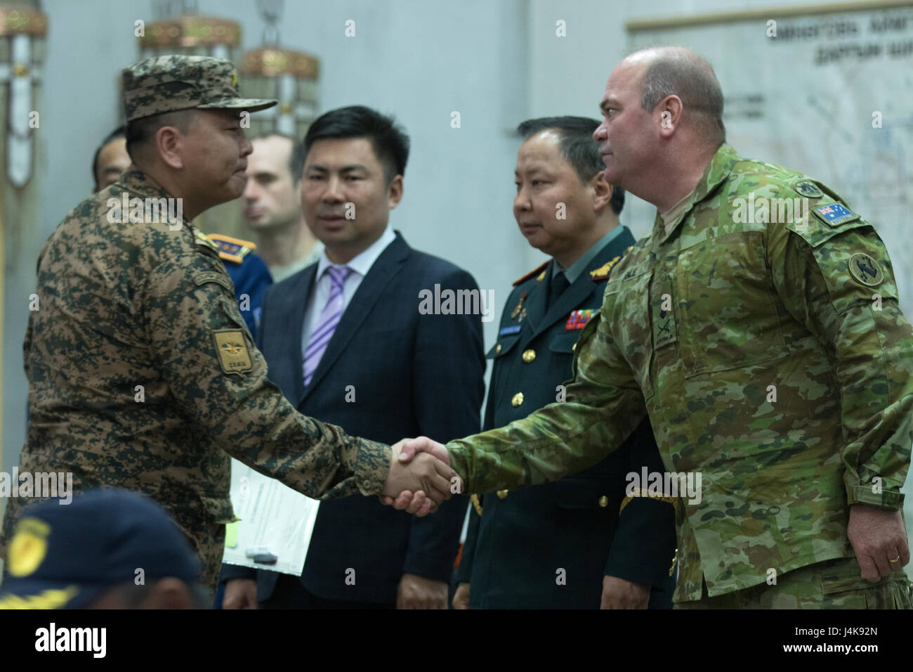 Australian Army Maj. Gen. Roger Noble (North), U.S. Army Pacific deputy ...