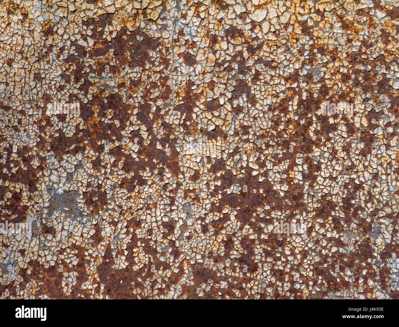 Aged rusted and peeling painted iron background Stock Photo - Alamy