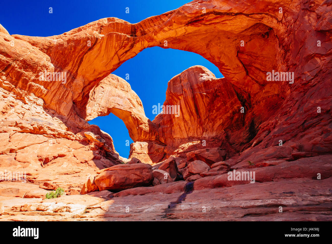 Double Arch is a close-set pair of natural arches, one of the more ...