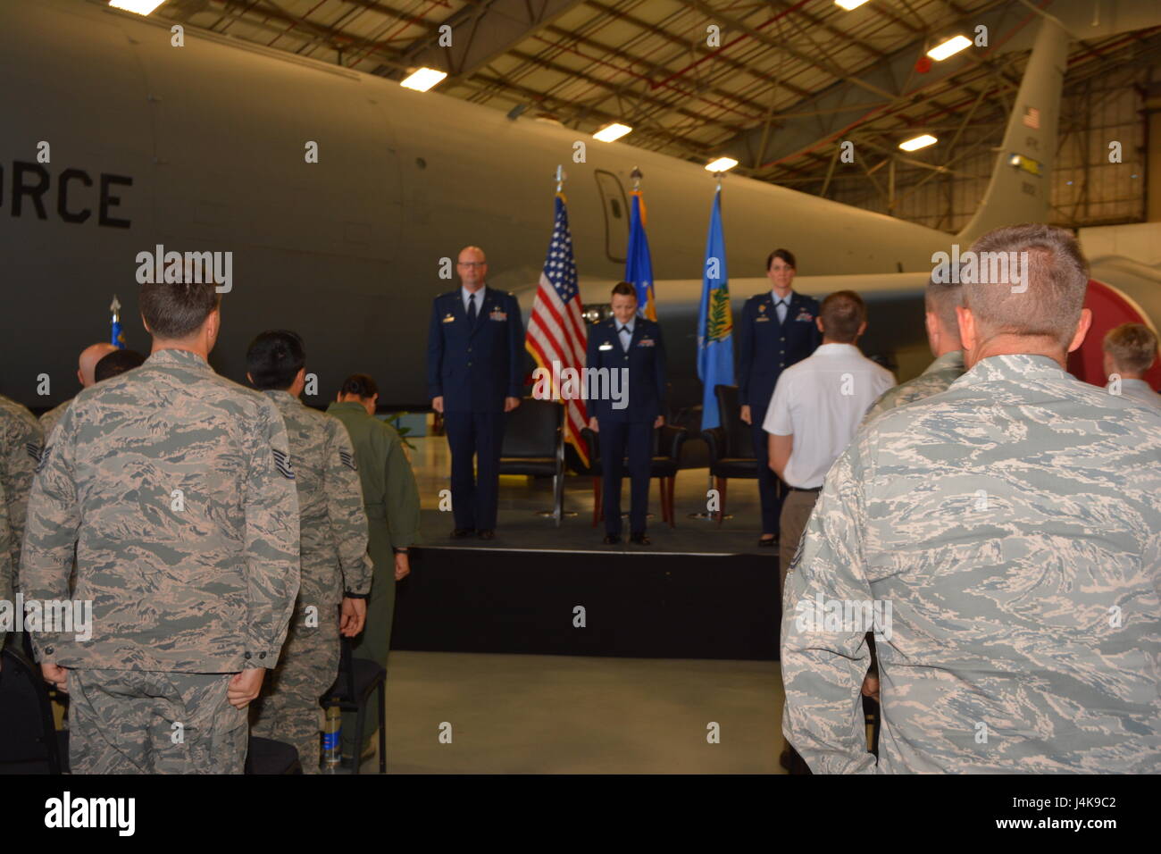 Members of the 507th Air Refueling Wing attend the 507th Maintenance ...