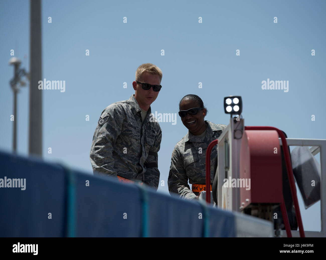 Air mobility command personnel hi-res stock photography and images - Alamy