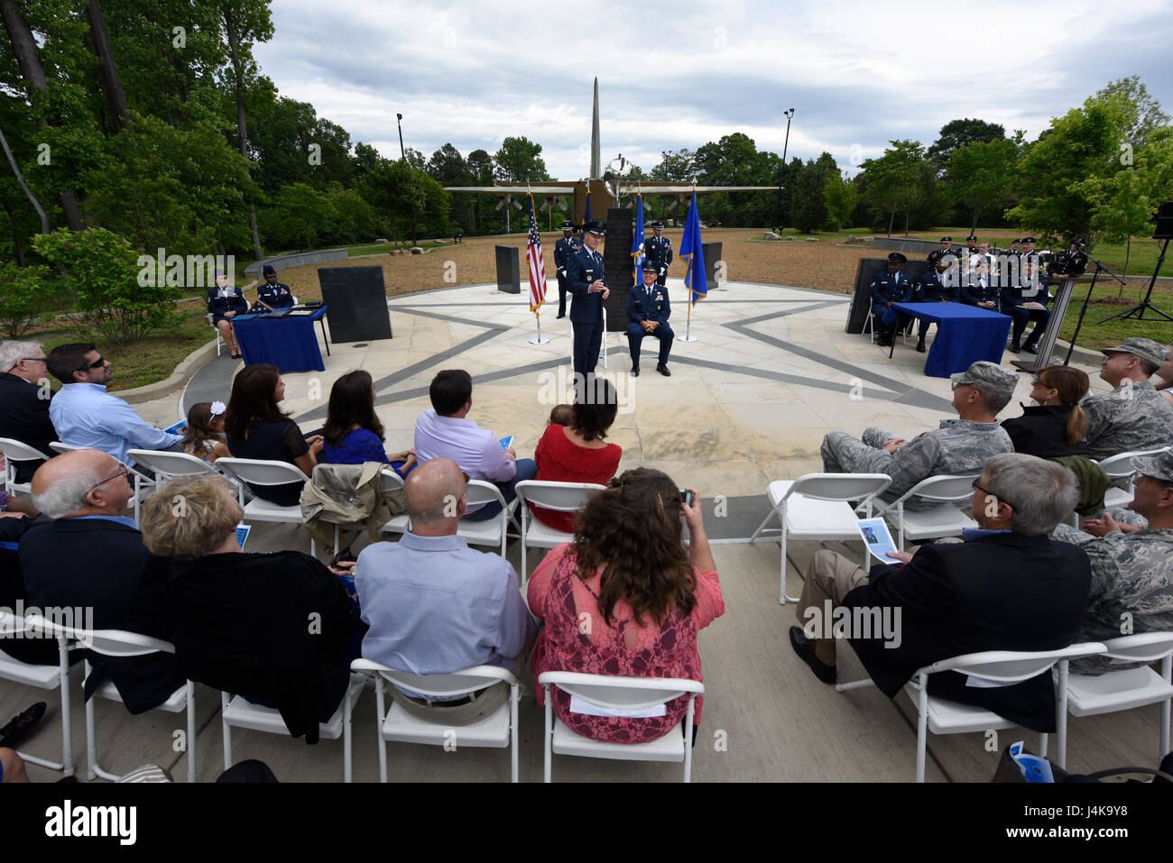 U.S. Air Force Maj. Gen. (Ret.) Brian Neal (center), former Deputy ...