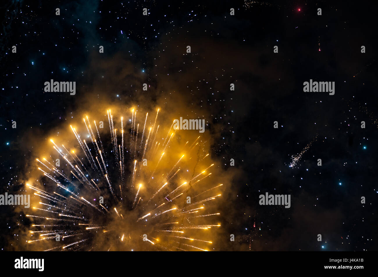 Chinese new year fireworks singapore hi-res stock photography and ...