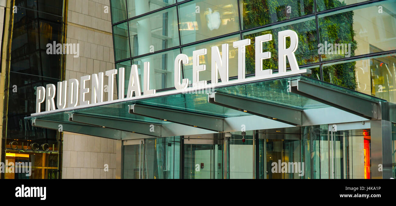 The Prudential Center in Boston - BOSTON , MASSACHUSETTS Stock Photo - Alamy