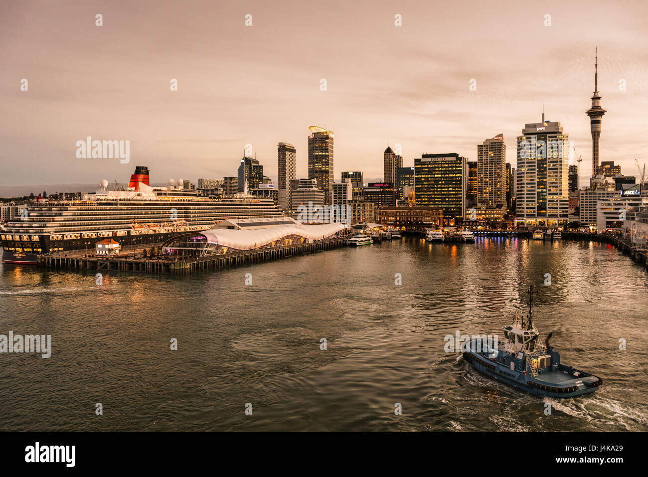 Auckland ferry terminal pier hi-res stock photography and images - Alamy