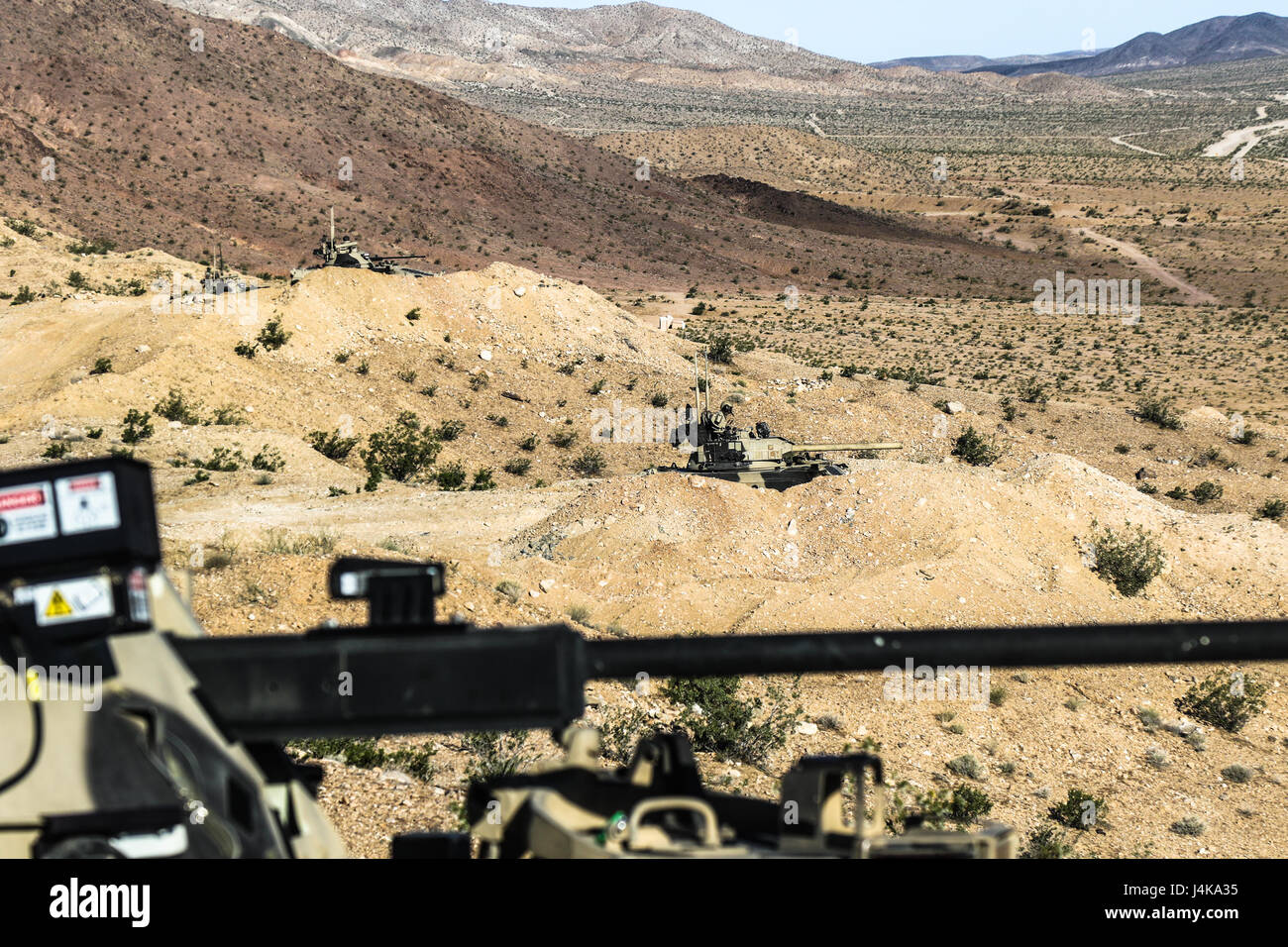 FORT IRWIN, Calif. — OPFOR Surrogate Vehicles from Assassin Troop, 1st ...