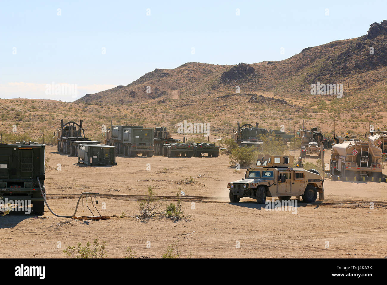 High Mobility Multi Purpose Wheeled Vehicle High Resolution Stock ...