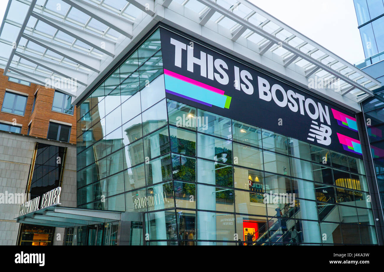 Entrance to the Prudential Center in the City of Boston - BOSTON ...