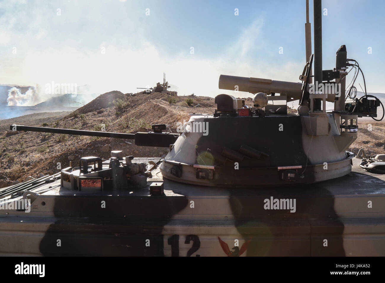 FORT IRWIN, Calif. – OPFOR Surrogate Vehicles from Assassin Troop, 1st ...