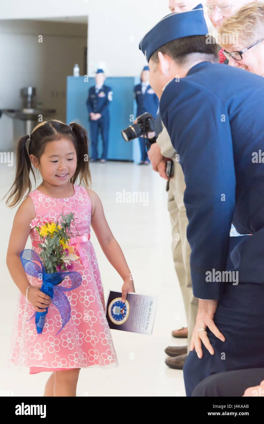 Josette Lay, daughter of Col. Jennie R. Johnson, incoming 403rd Wing ...