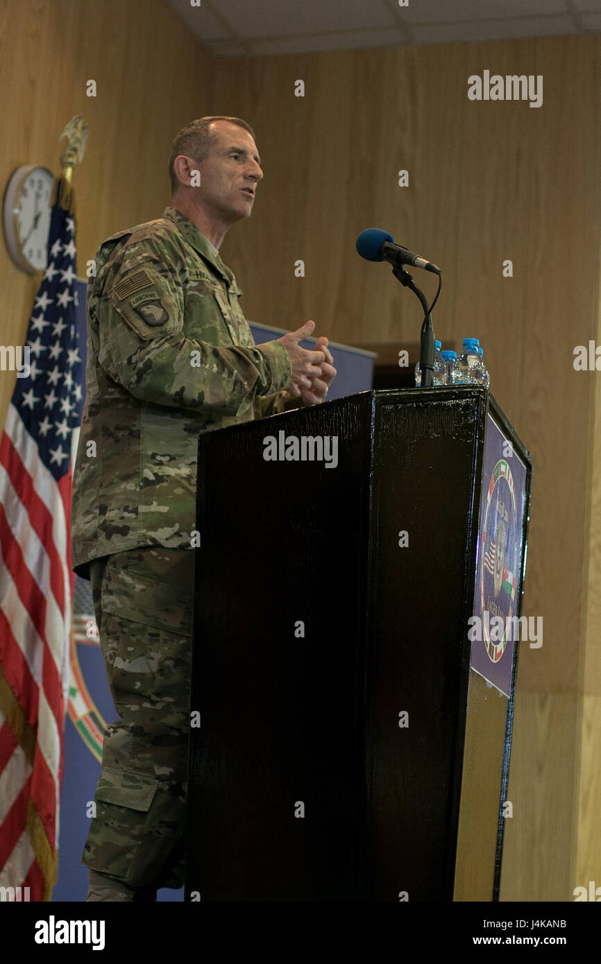 Maj. Gen. William B. Hickman, deputy commanding general of the ...