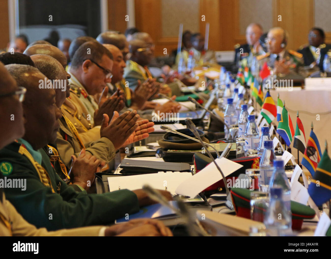 Senior military leaders attend hi-res stock photography and images - Alamy