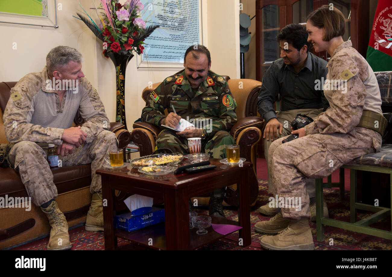 Brig. Gen. Roger Turner, left, commanding general of Task Force ...