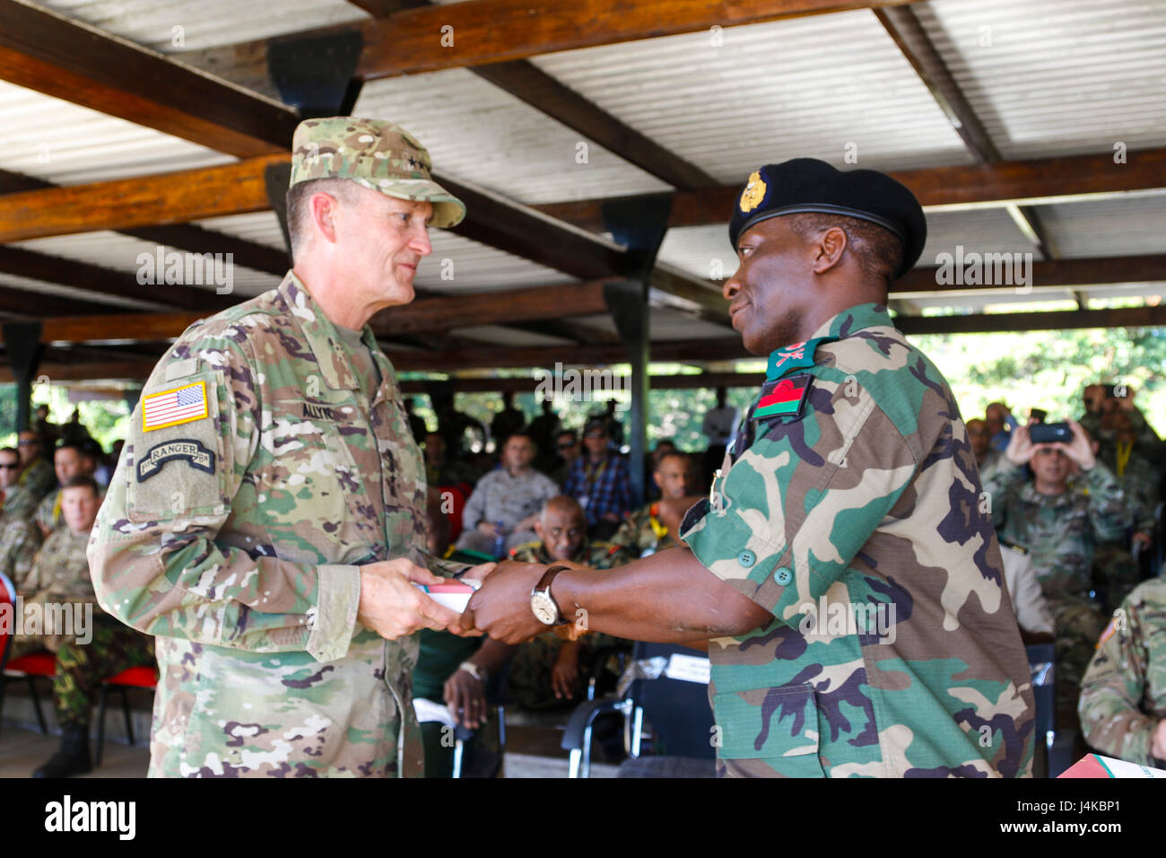 Gen. Daniel B. Allyn, Vice Chief of Staff of the U.S. Army and Gen ...