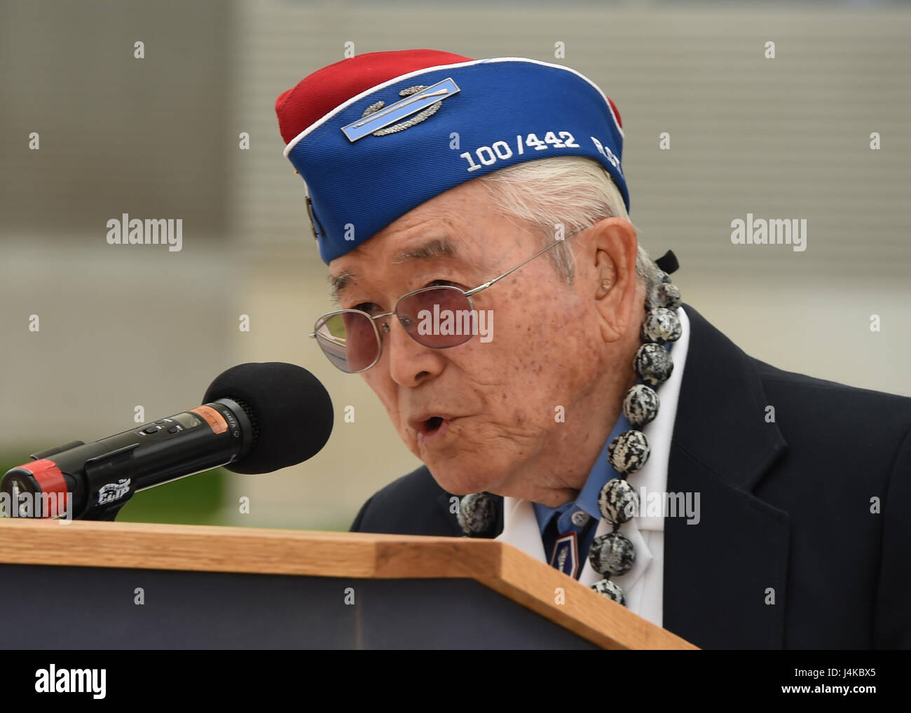 World War II veteran, Mr. Yoshio C. Nakamura, speaks about his ...