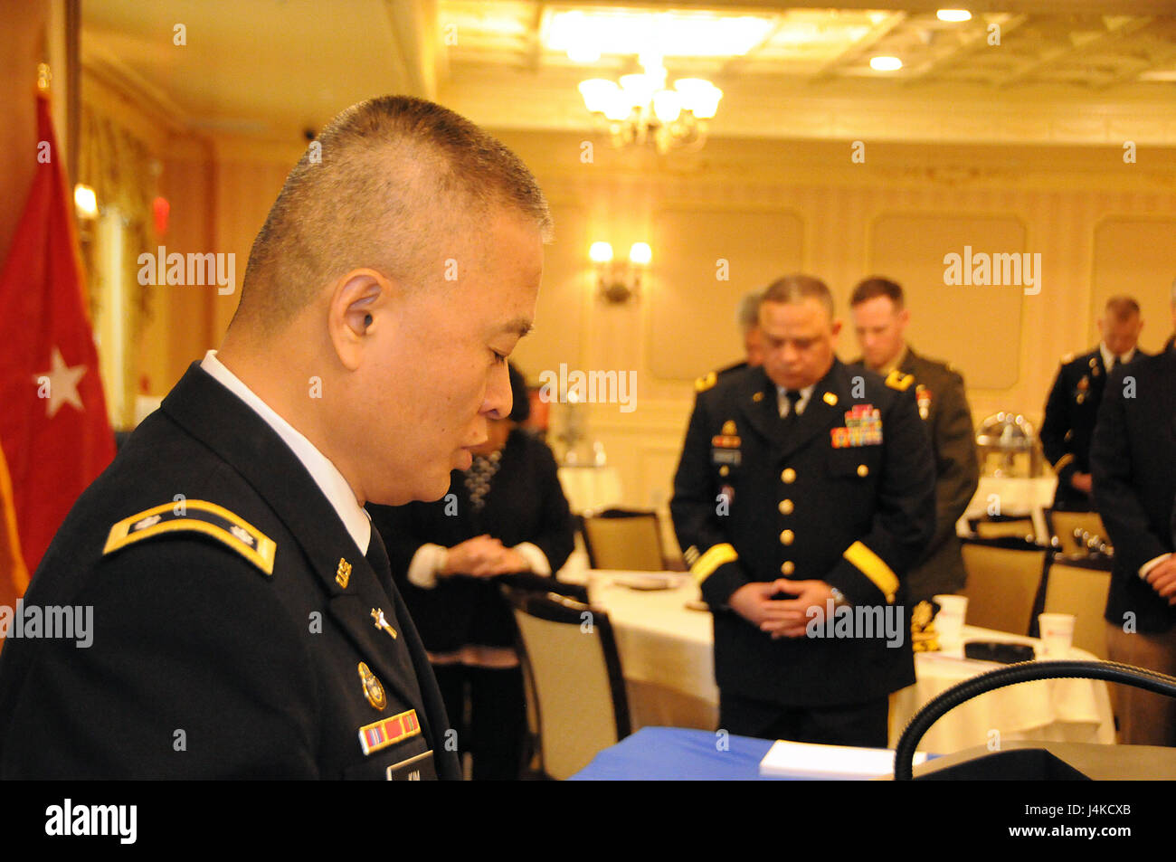 Chaplain (Lt. Col.) Sung Kim, deputy command chaplain for the U.S. Army ...