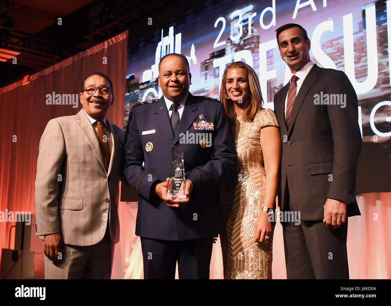 Air Force Lt. Gen. Samuel Greaves, commander of the Space and Missile ...