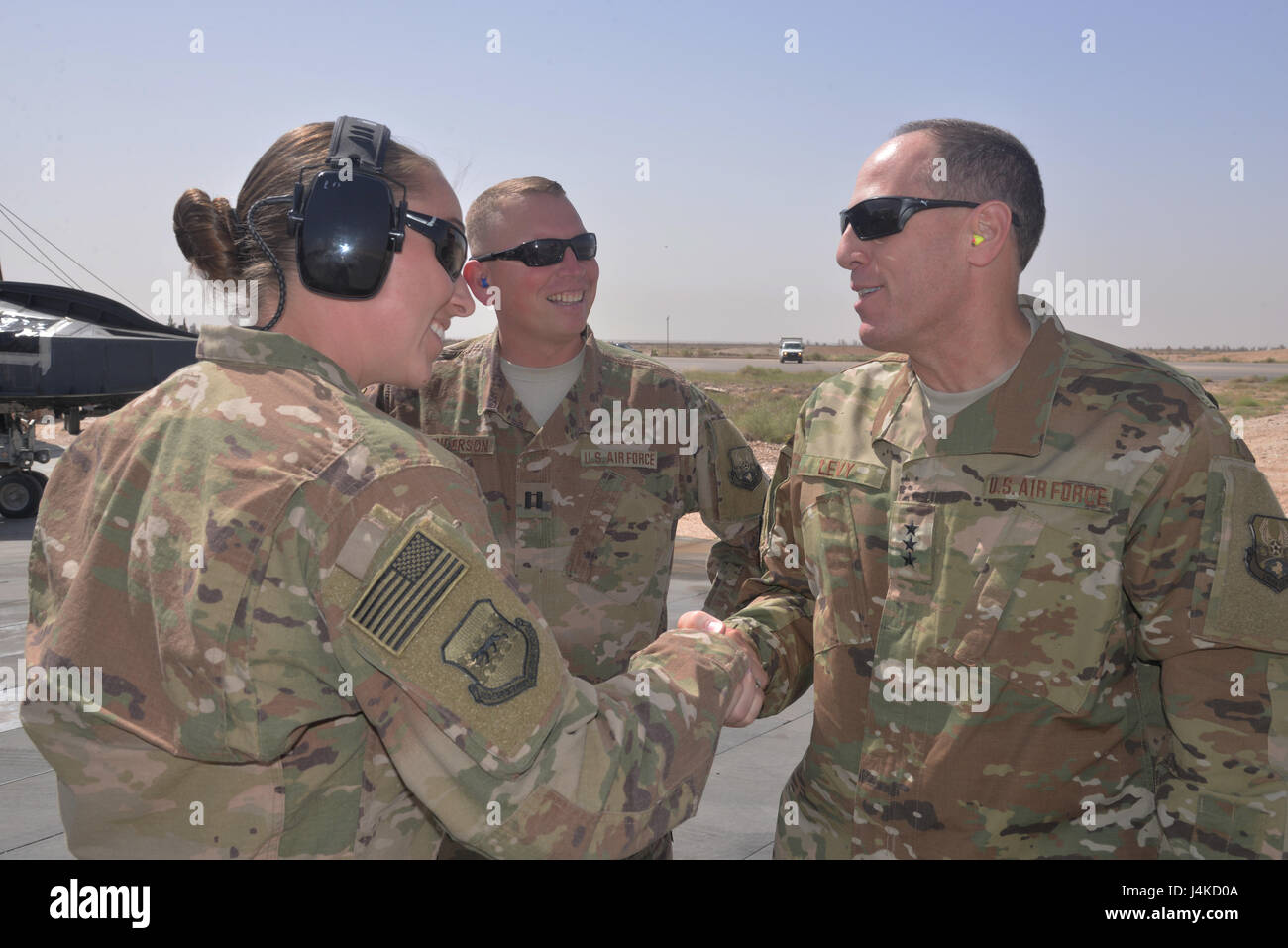U.S. Air Force Lt. Gen. Lee Levy, Commander of Air Force Sustainment ...