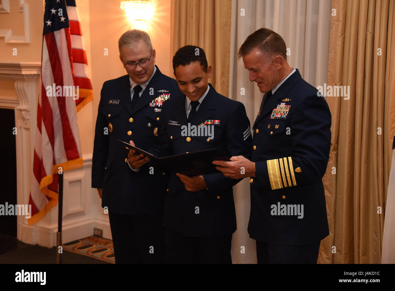 Master Chief Petty Officer of the Coast Guard Steven W. Cantrell and ...