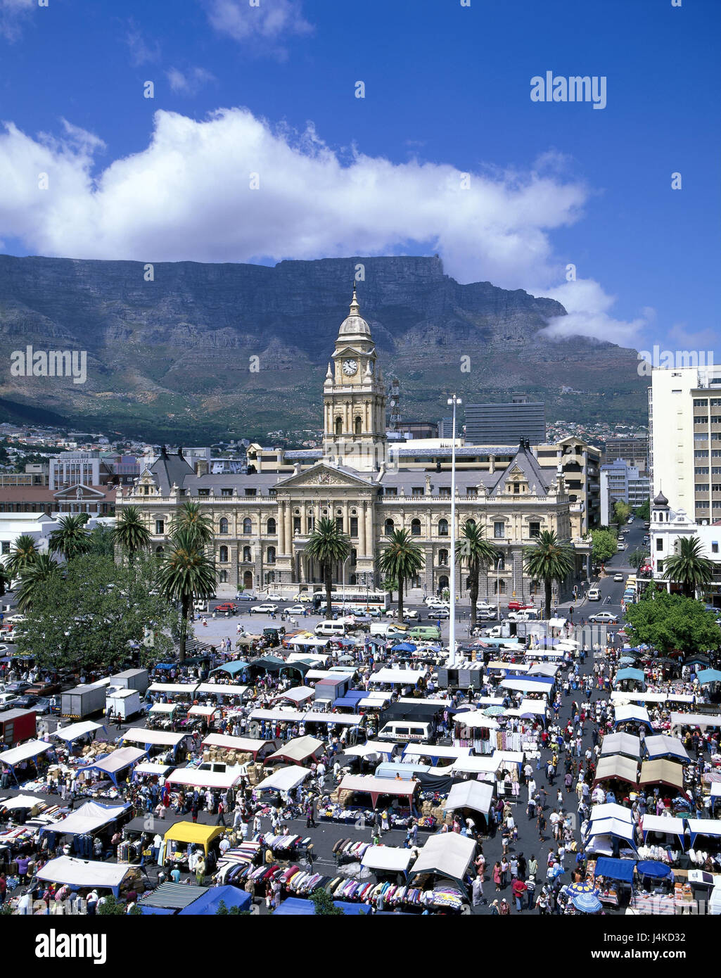 South Africa, Capetown, town view, city hall, square, fair western cape ...