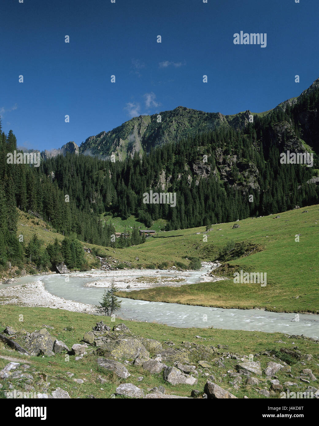 Austria, Salzburg country, Pinzgau, Obersulzbachtal, Berndlalm Europe ...