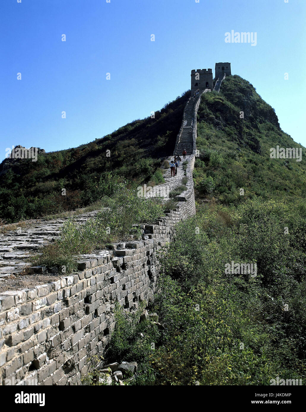China, Peking, the Great Wall of China, tourist Beijing, Changcheng ...