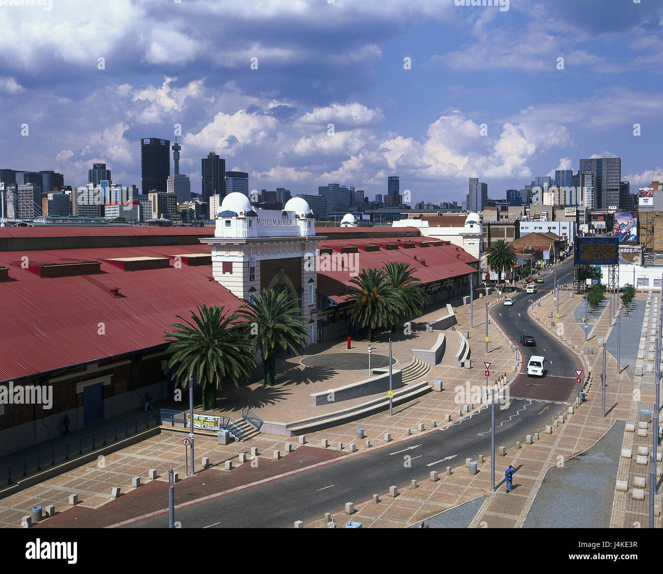 South Africa, Johannesburg, town view, museum of Africa of Africa ...