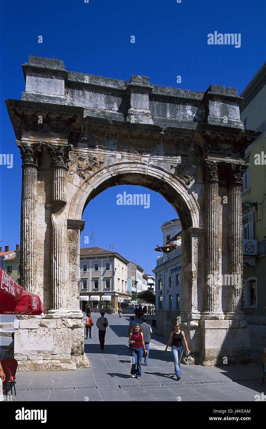 The Theatre And Triumphal Arch High Resolution Stock Photography and ...