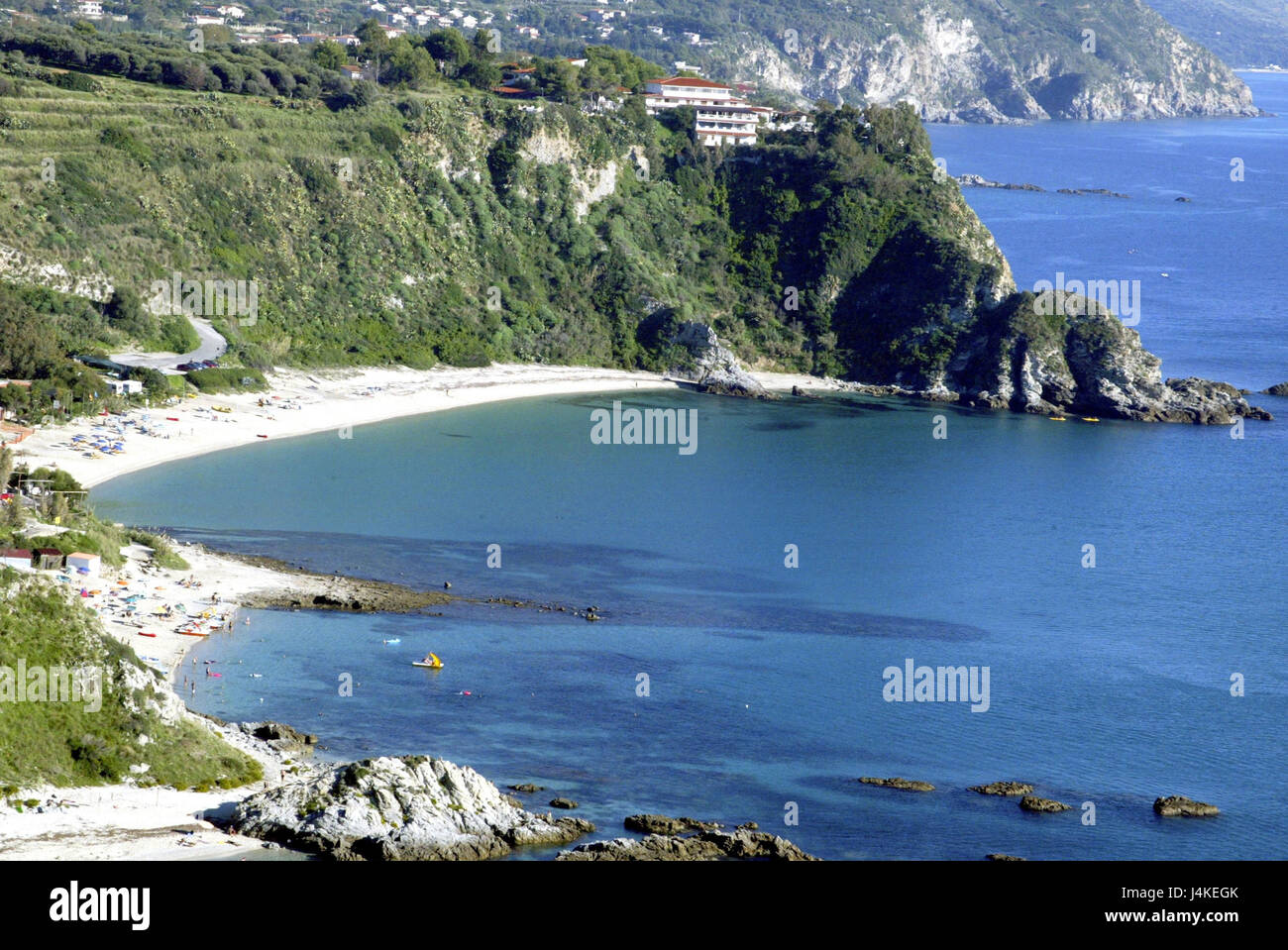 Italy, Calabria, Capo Vaticano, bath bay Europe, Süditalien, sea, the ...