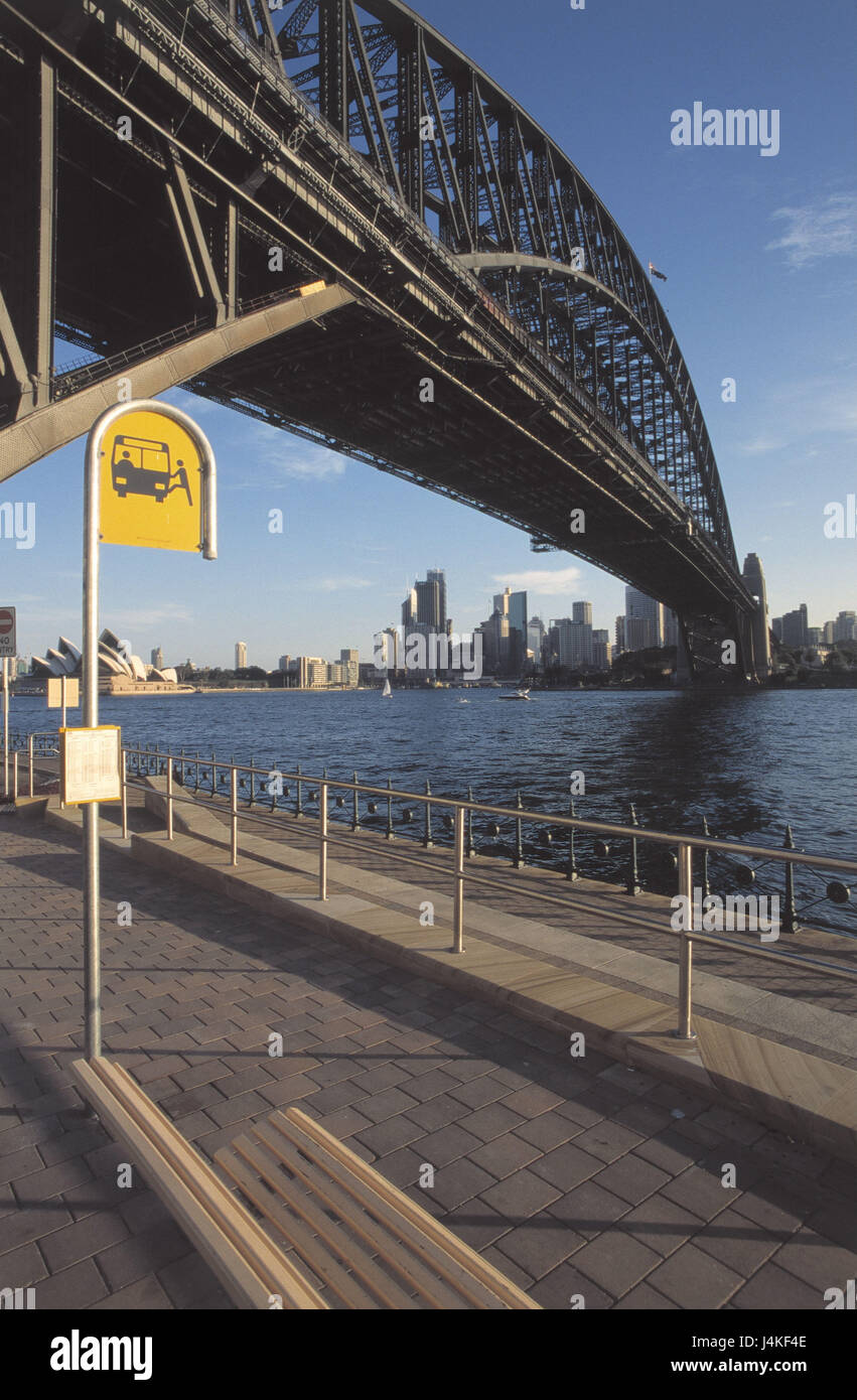 Bus stop sign australia hi-res stock photography and images - Alamy