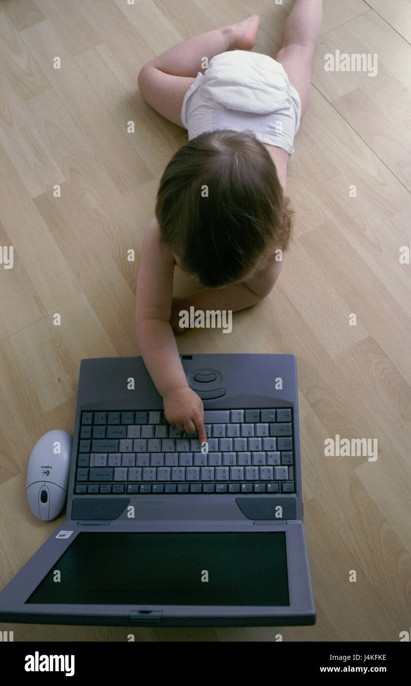 Baby from above nappy hi-res stock photography and images - Alamy