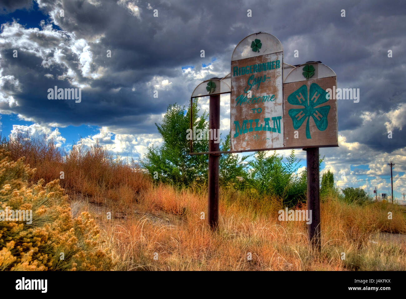 Milan billboard hi-res stock photography and images - Alamy