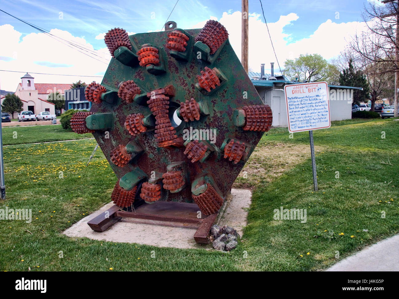 Giant Drill Bit Stock Photo - Alamy