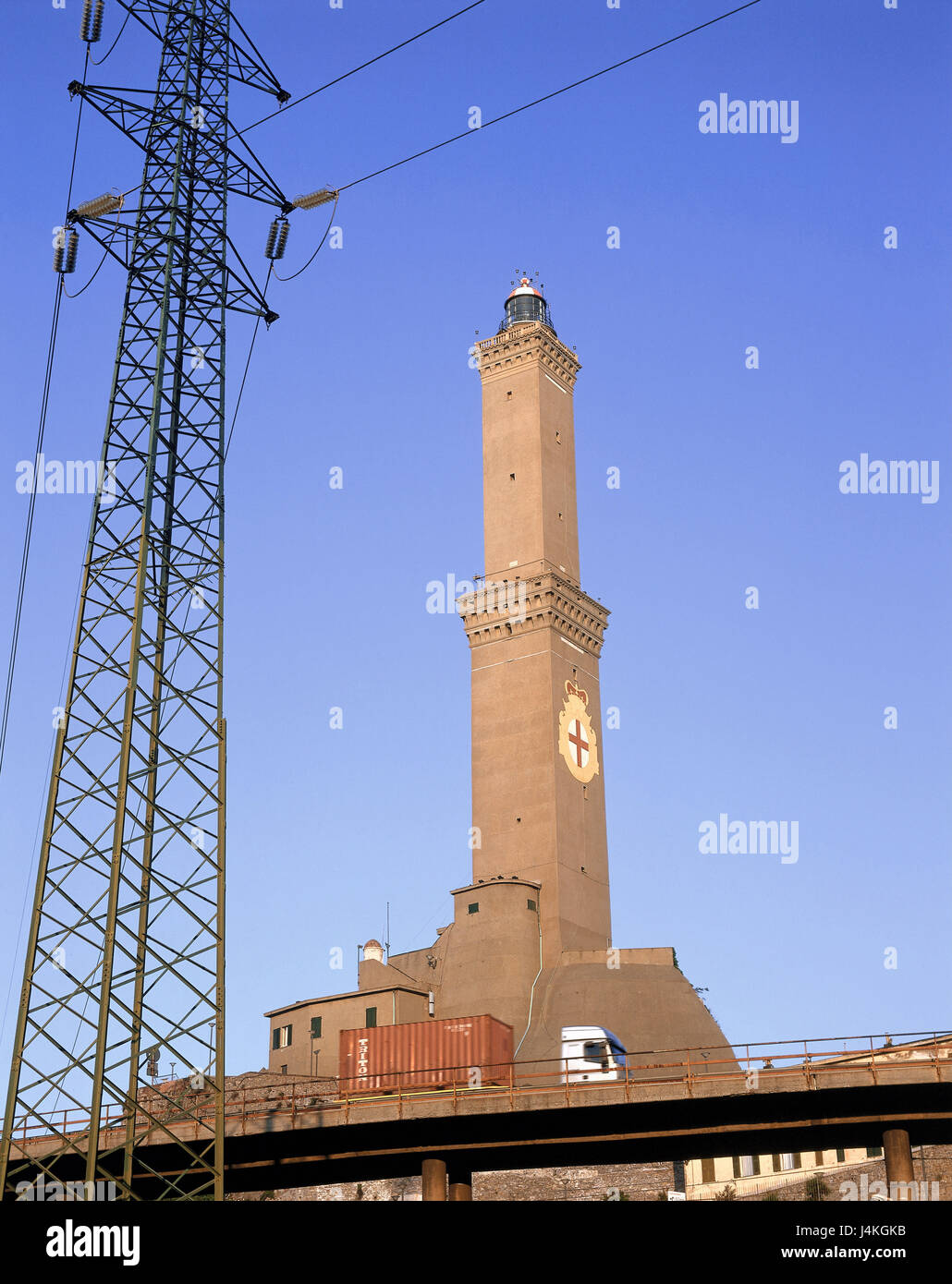 The lighthouse of genoa hi-res stock photography and images - Alamy