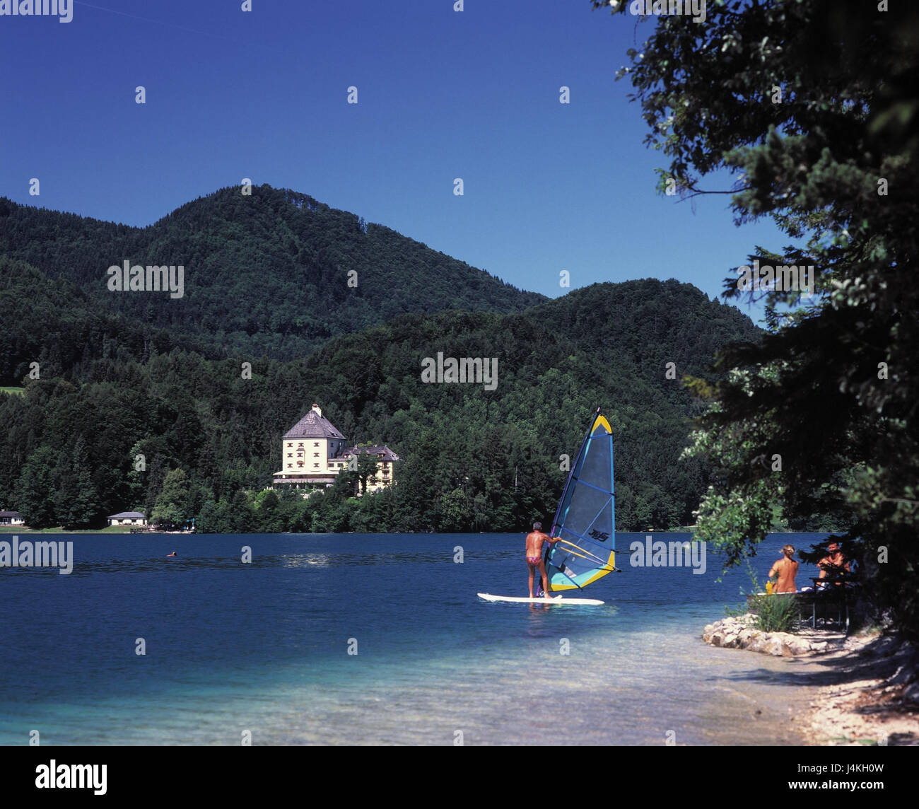 Fuschl castle hi-res stock photography and images - Alamy