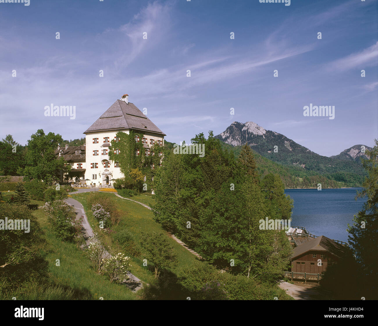 Fuschl castle hi-res stock photography and images - Alamy