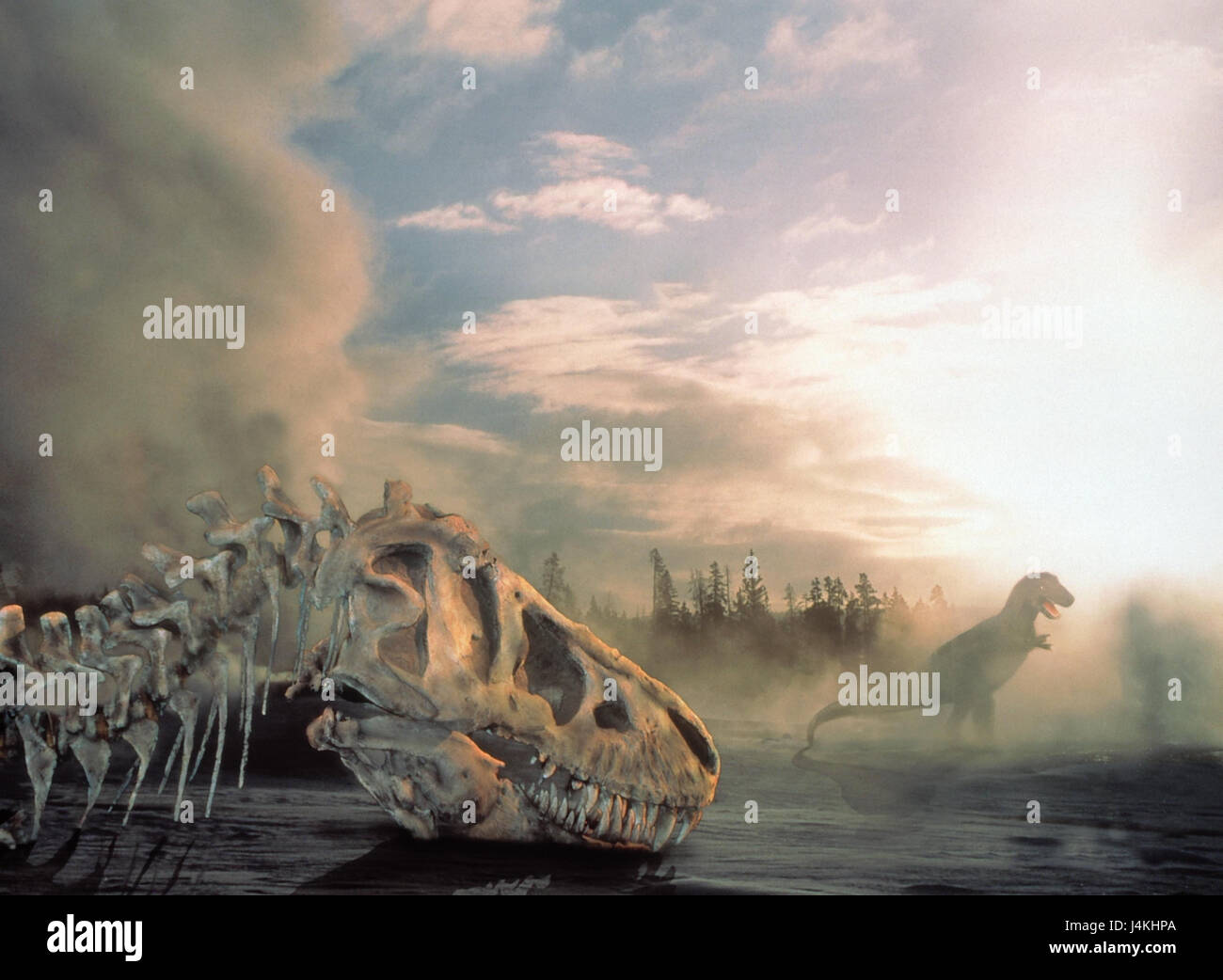 Fog primeval times hi-res stock photography and images - Alamy