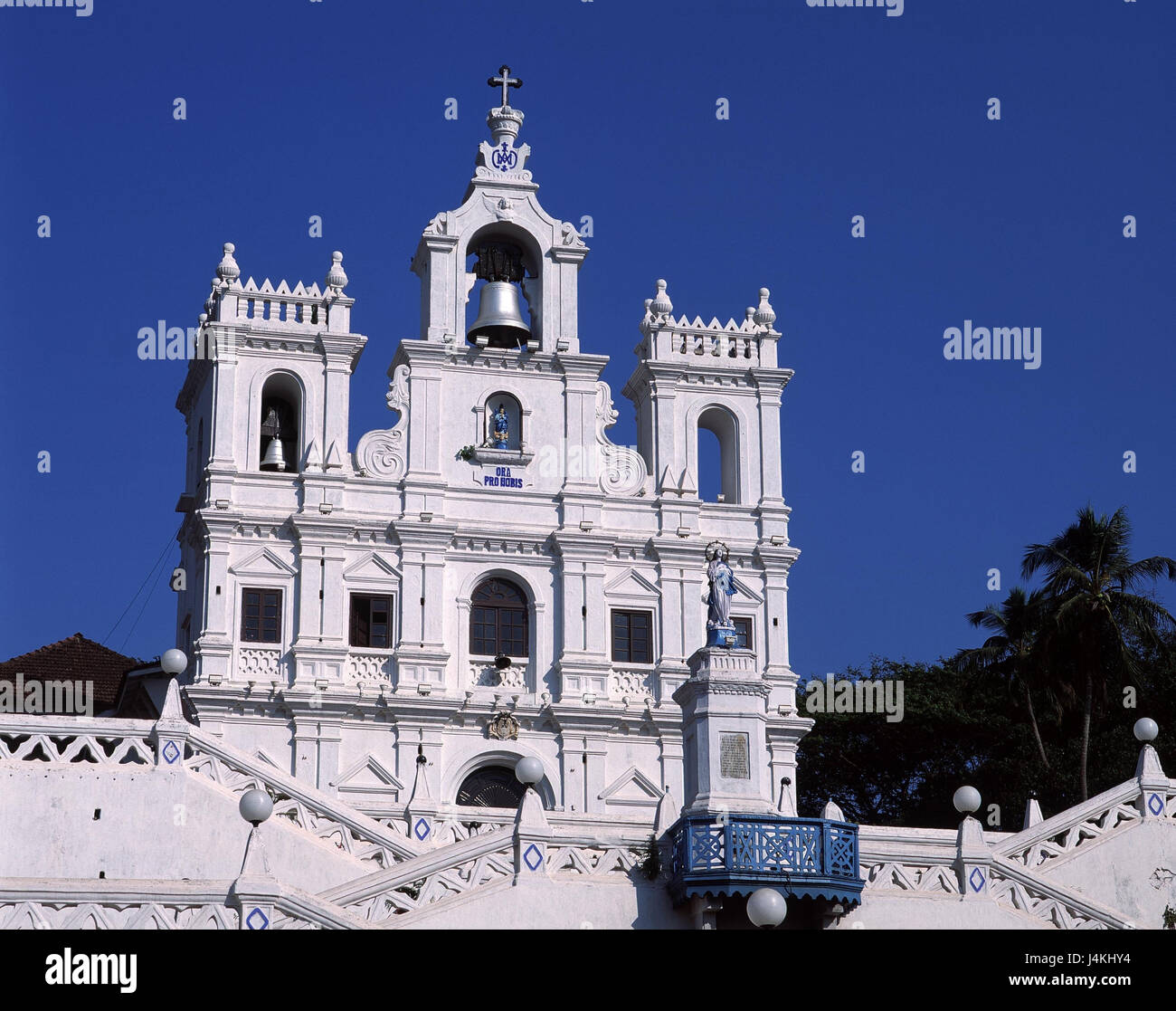 India, Goa, Panaji, church of the Immaculate Conception Panjim, church ...