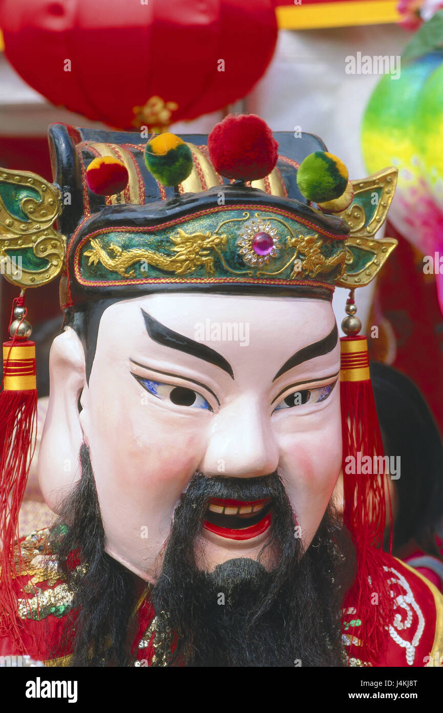 China, culture, divinity, statue, detail Asia, Eastern Asia, Zhonghua ...
