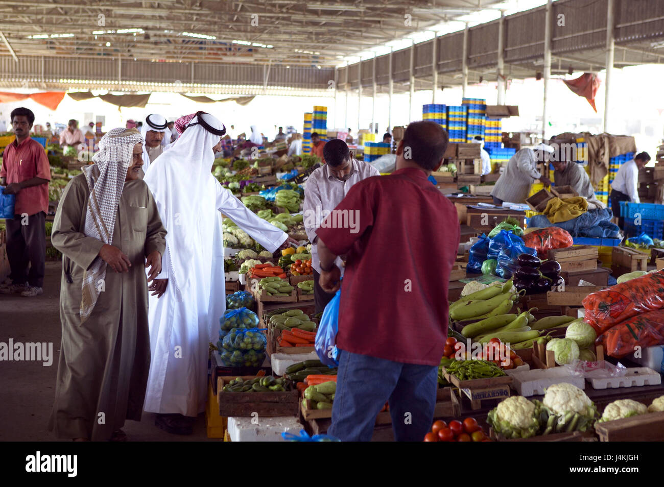 United Arab Emirates, Racing Al-Khaimah, covered market, sales ...