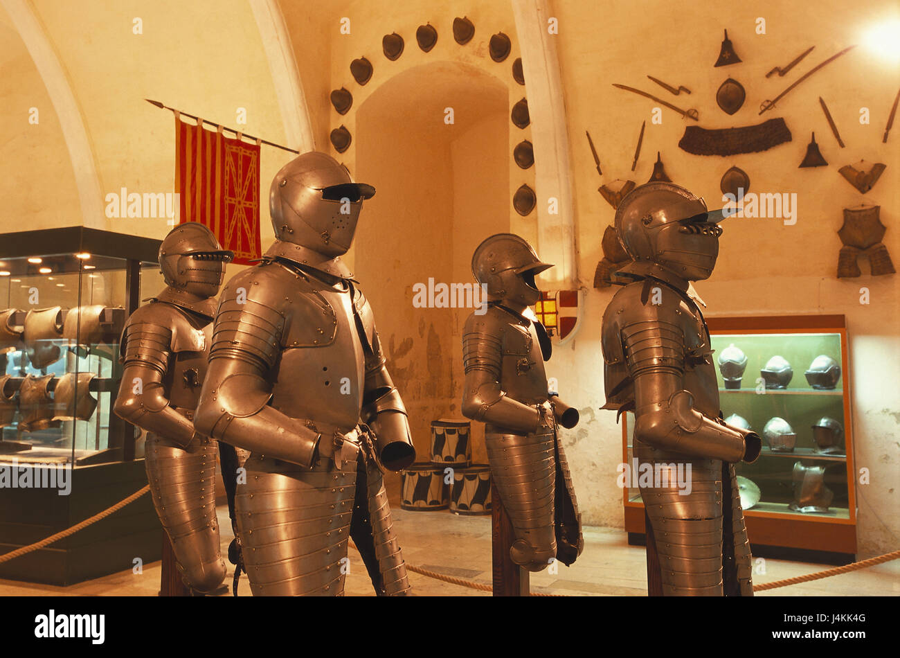 Malta, Valletta, Grand Master's palace, armory, Europe, island, museum ...
