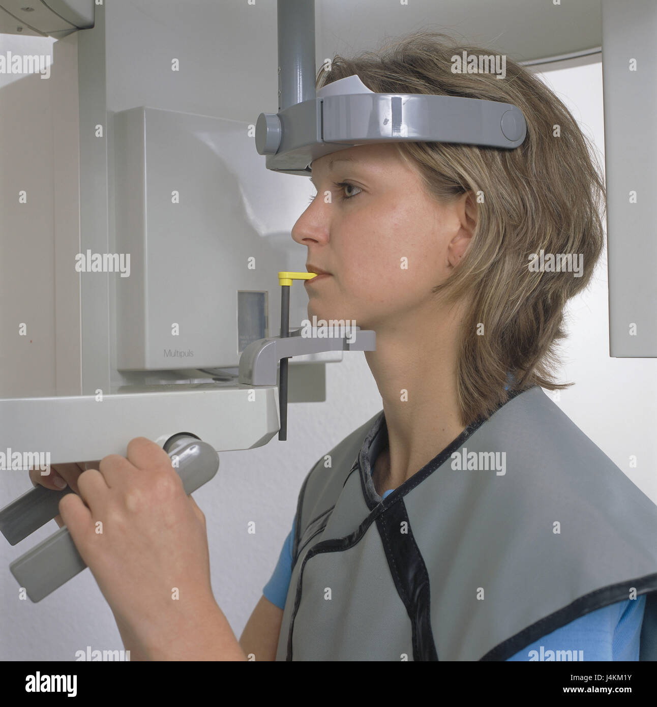 Dentist, patient, Bleiweste, X-ray controls, page portrait dentist's ...