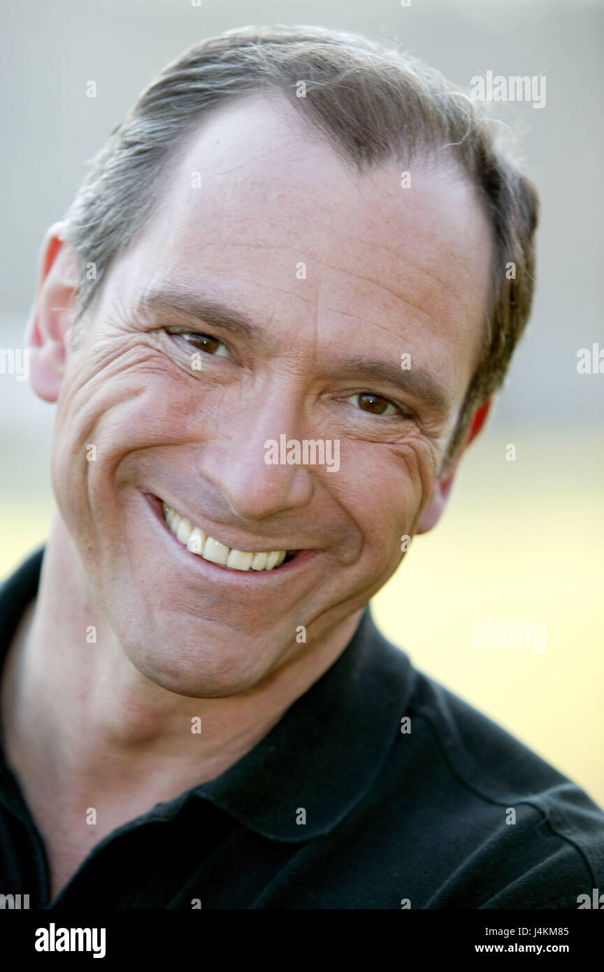 Man, smile, middle old person, portrait , man's portrait, 50-60 years ...